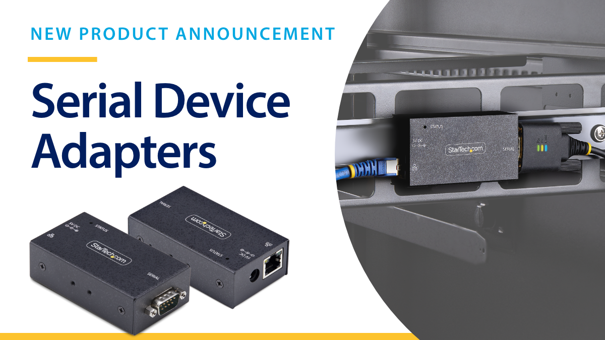 Streamline your serial device management with innovative new adapters