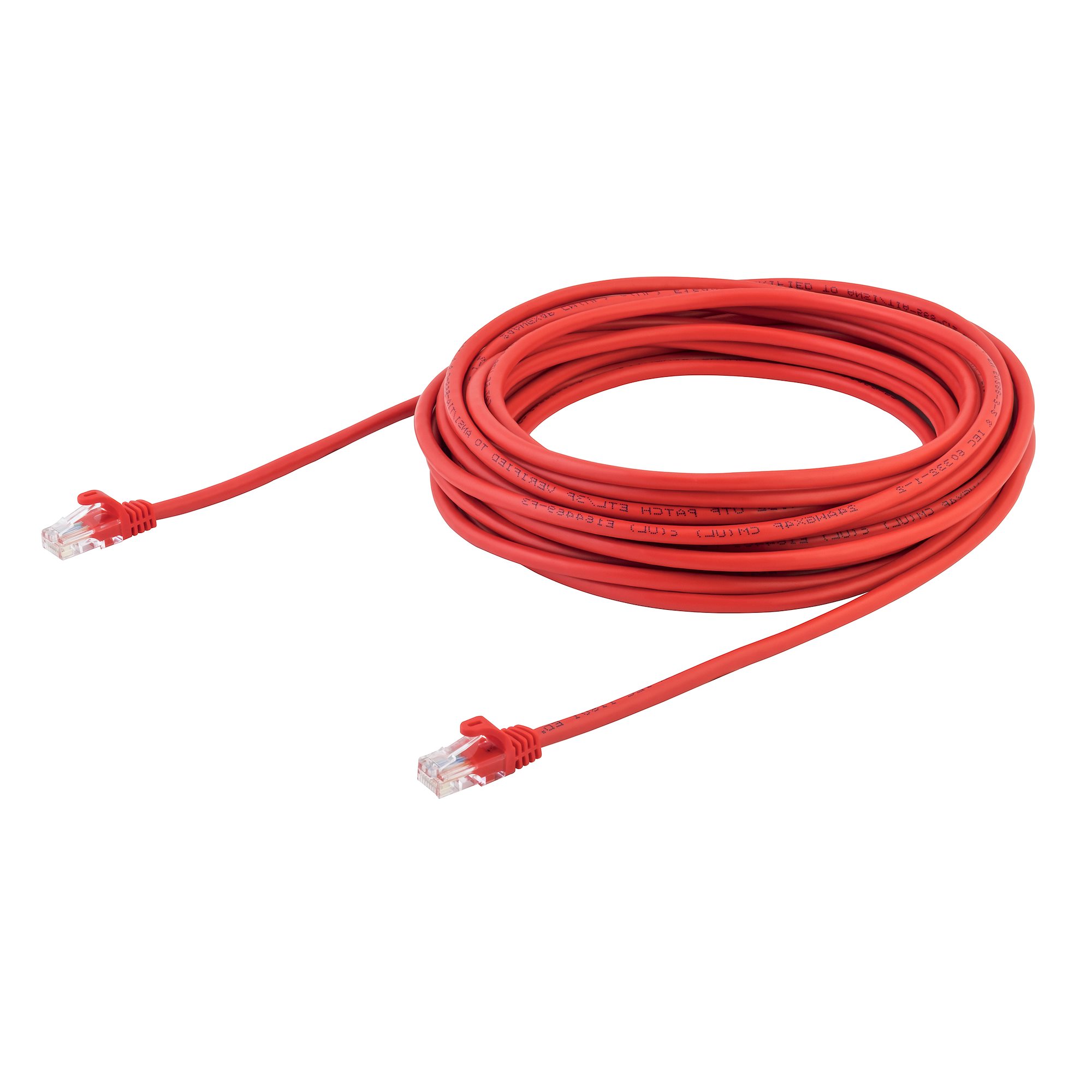 Cable de Red de 10m Rojo Cat5e Ethernet (45PAT10MRD) | México