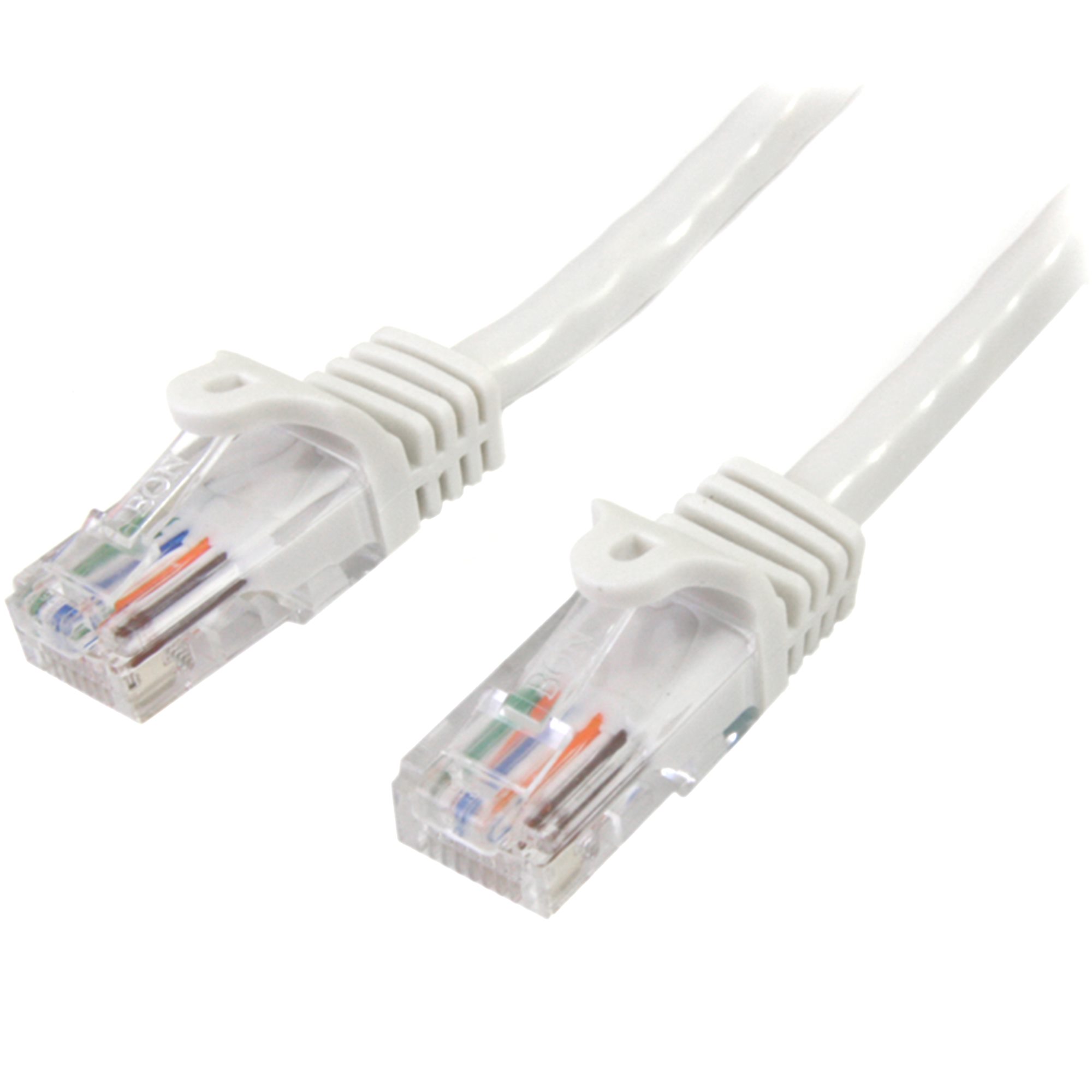 10m White Snagless Cat5e Patch Cable (45PAT10MWH) - Cat 5e Cables | Denmark