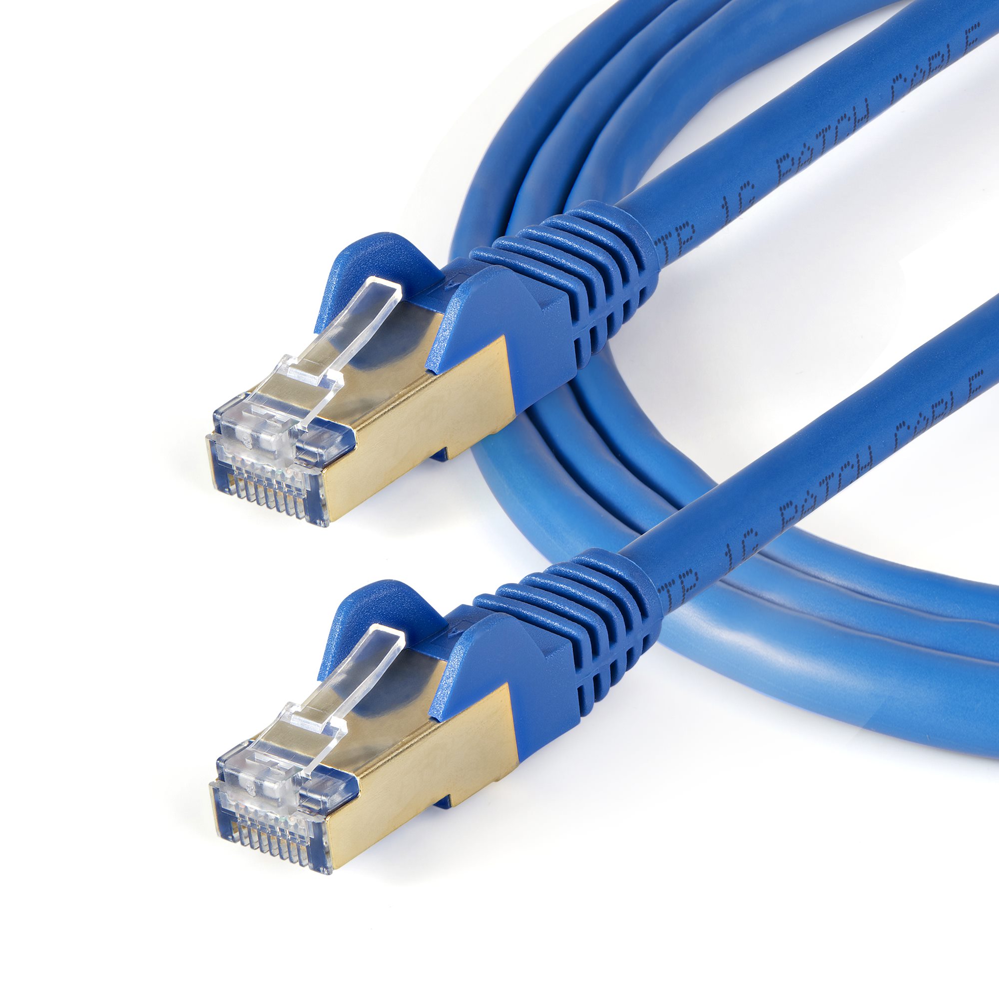 Cable 10m de Red Ethernet CAT6a Azul STP (6ASPAT10MBL) - Cables Cat6a ...