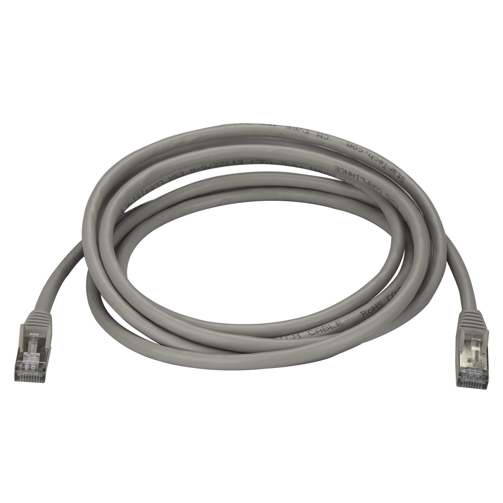 3 m CAT6a Ethernet Cable - STP Grey (6ASPAT3MGR) - Cat 6a Cables ...