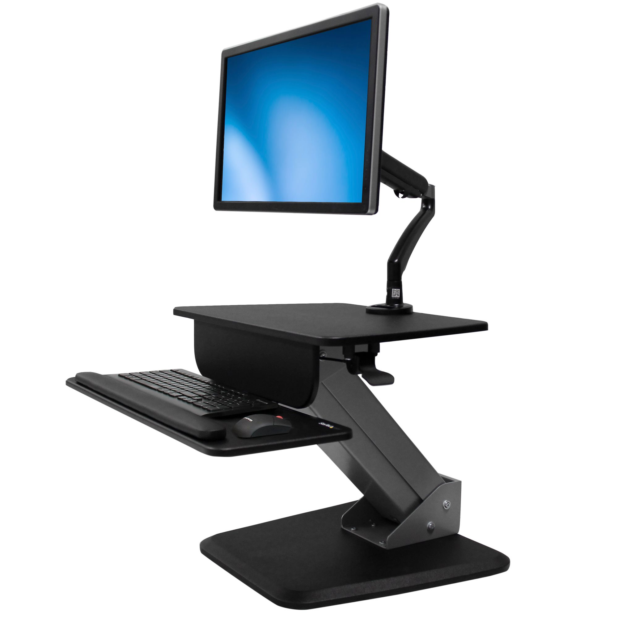 Sit-to-stand workstation - Monitor Arm - Sit-Stand Workstations ...