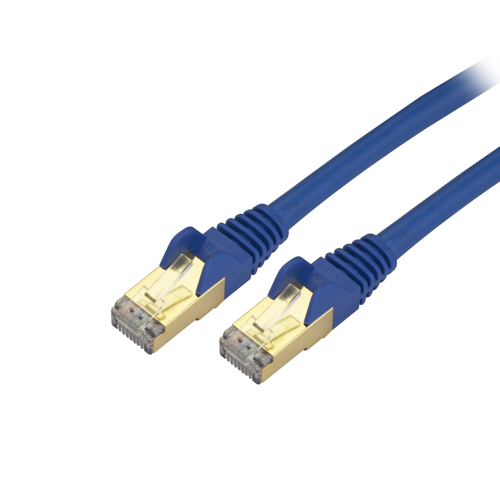 10 ft CAT6a Ethernet Cable - STP Blue (C6ASPAT10BL) - Cat 6a Cables ...