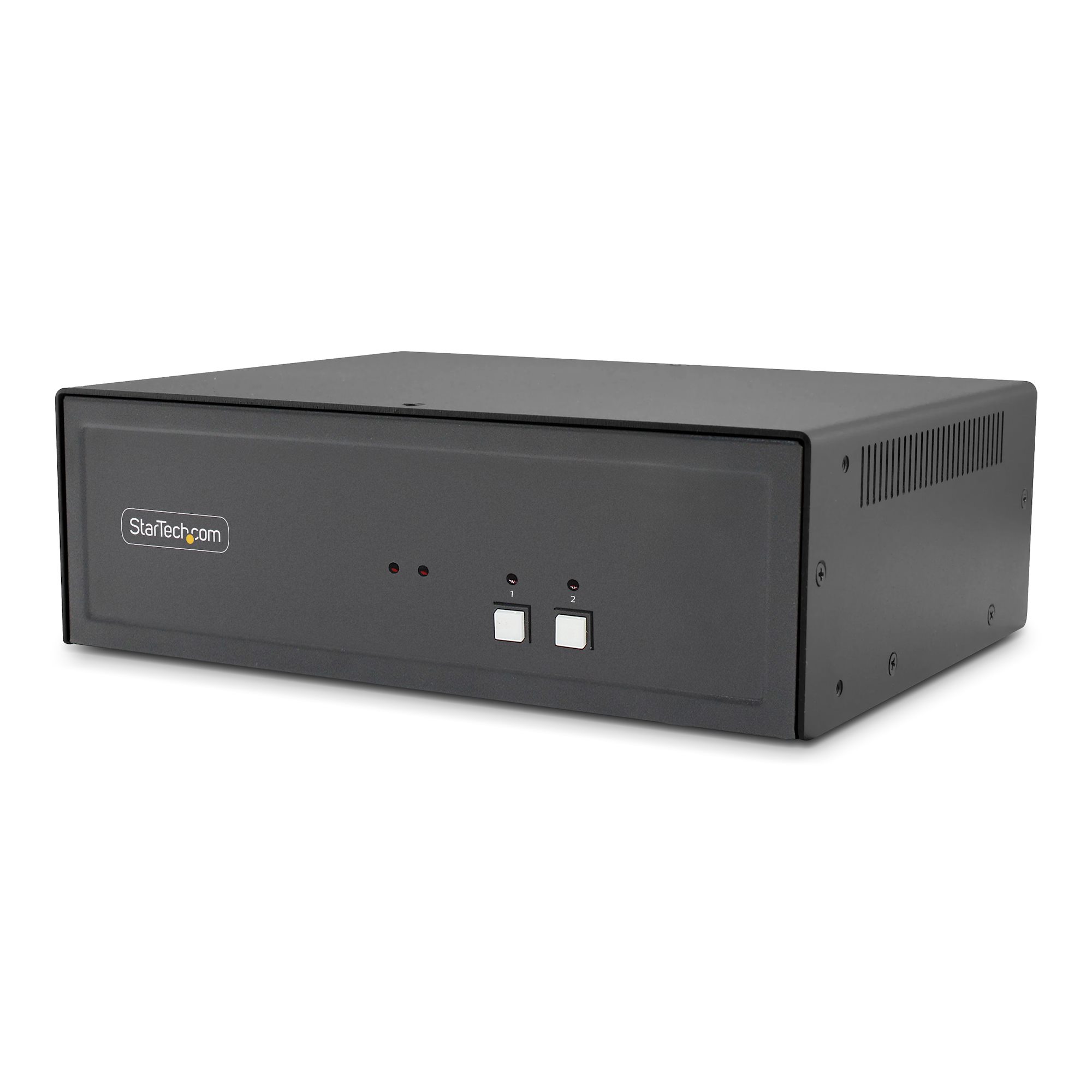 Secure 2-Port Quad-Monitor KVM Switch, 2x DisplayPort In to 4x HDMI Out ...