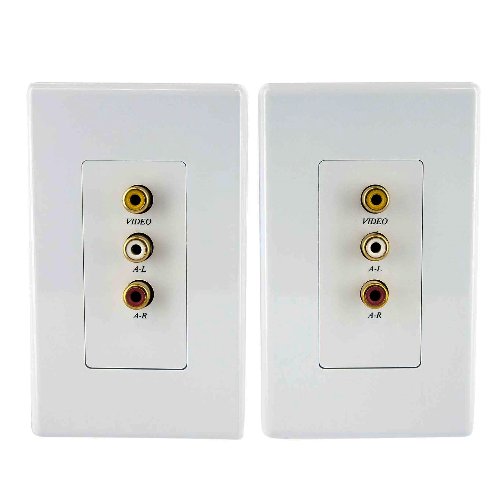 Composite Wall Plate Cat5 Video Extender - Legacy Audio-Video Extenders