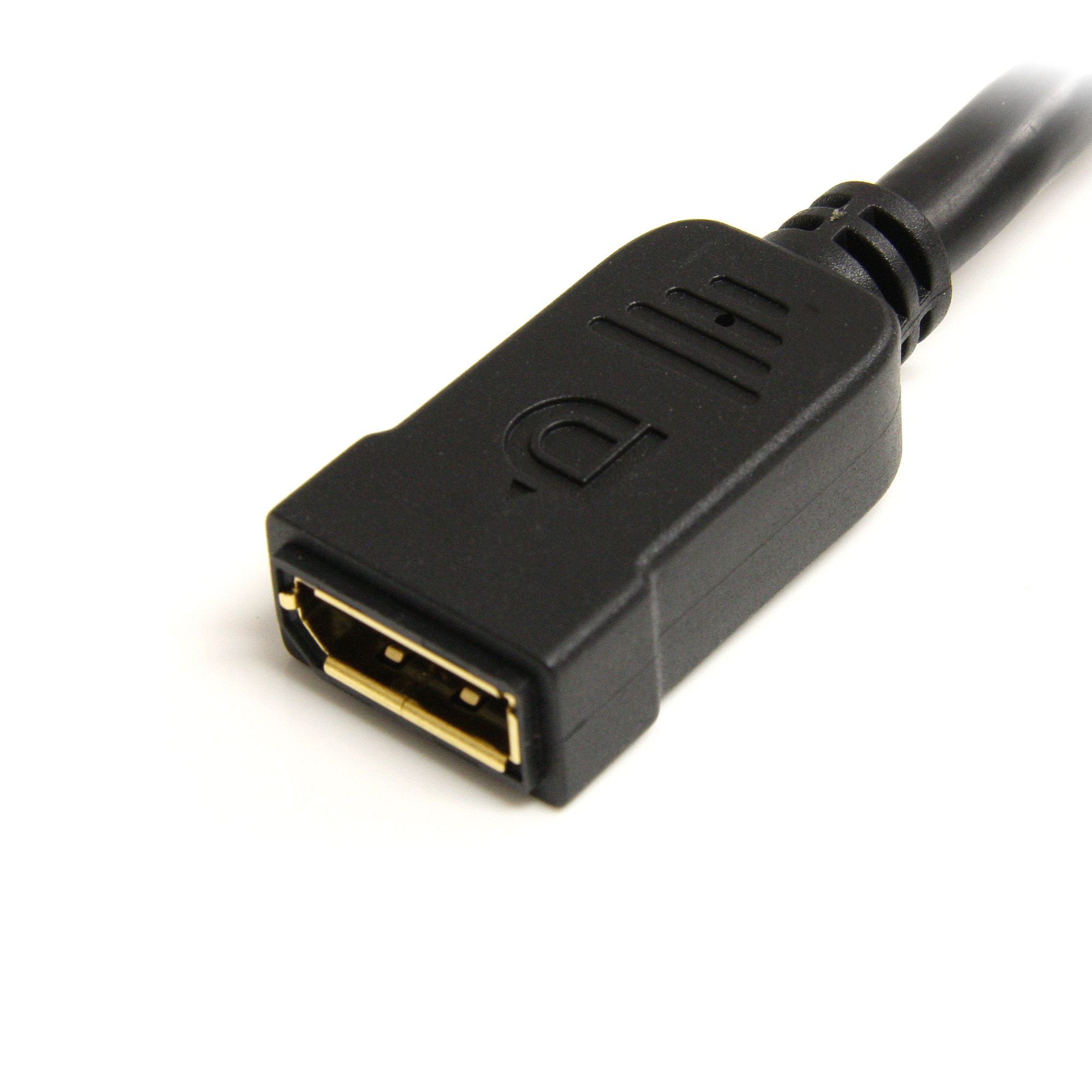 6in DisplayPort Port Saver Cable - DisplayPort Cables & Adapter Cables