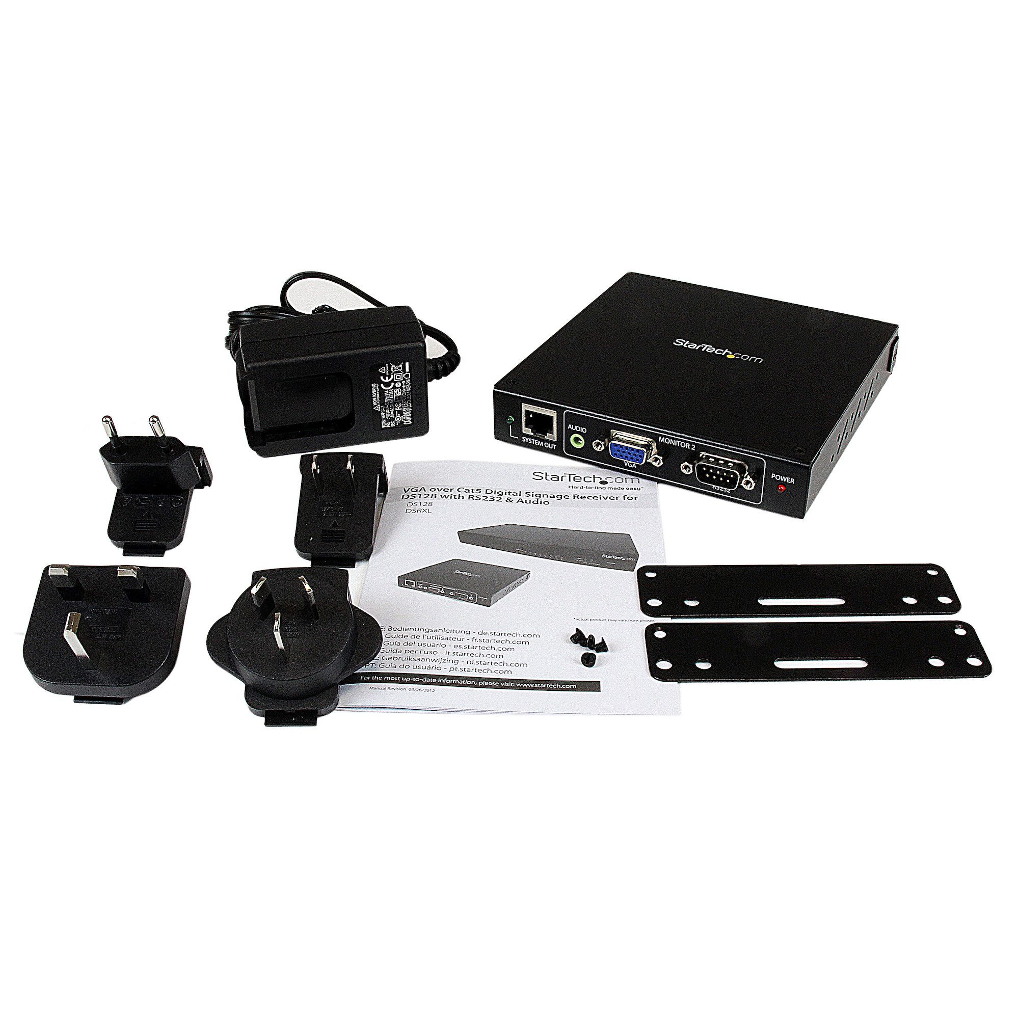 Cat5 VGA Digital Signage Receiver - VGA Extenders | Sweden