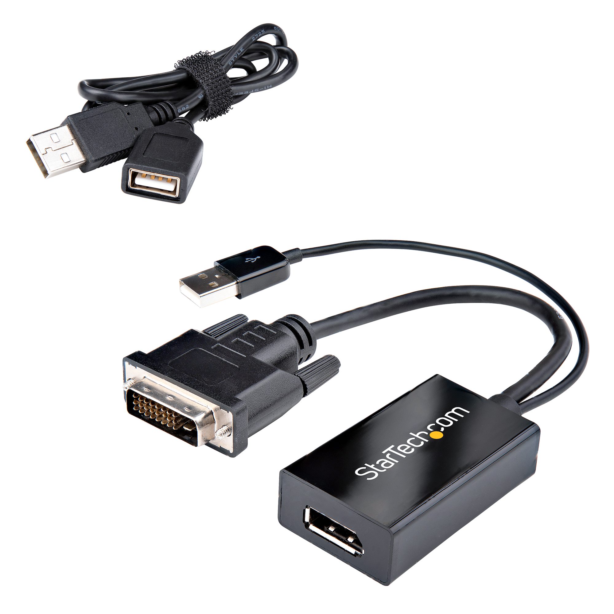 DVI to DisplayPort Adapter - USB Power - Video Converters | Singapore