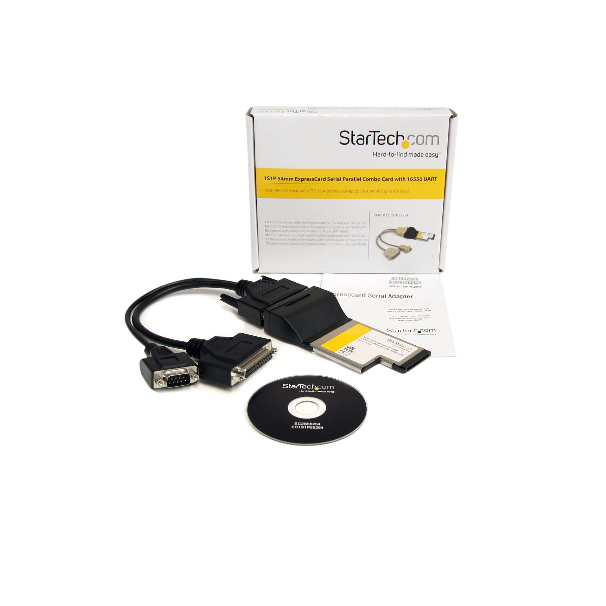 54mm ExpressCard Serial Parallel Card - Serial Cards & Adapters | Mexico