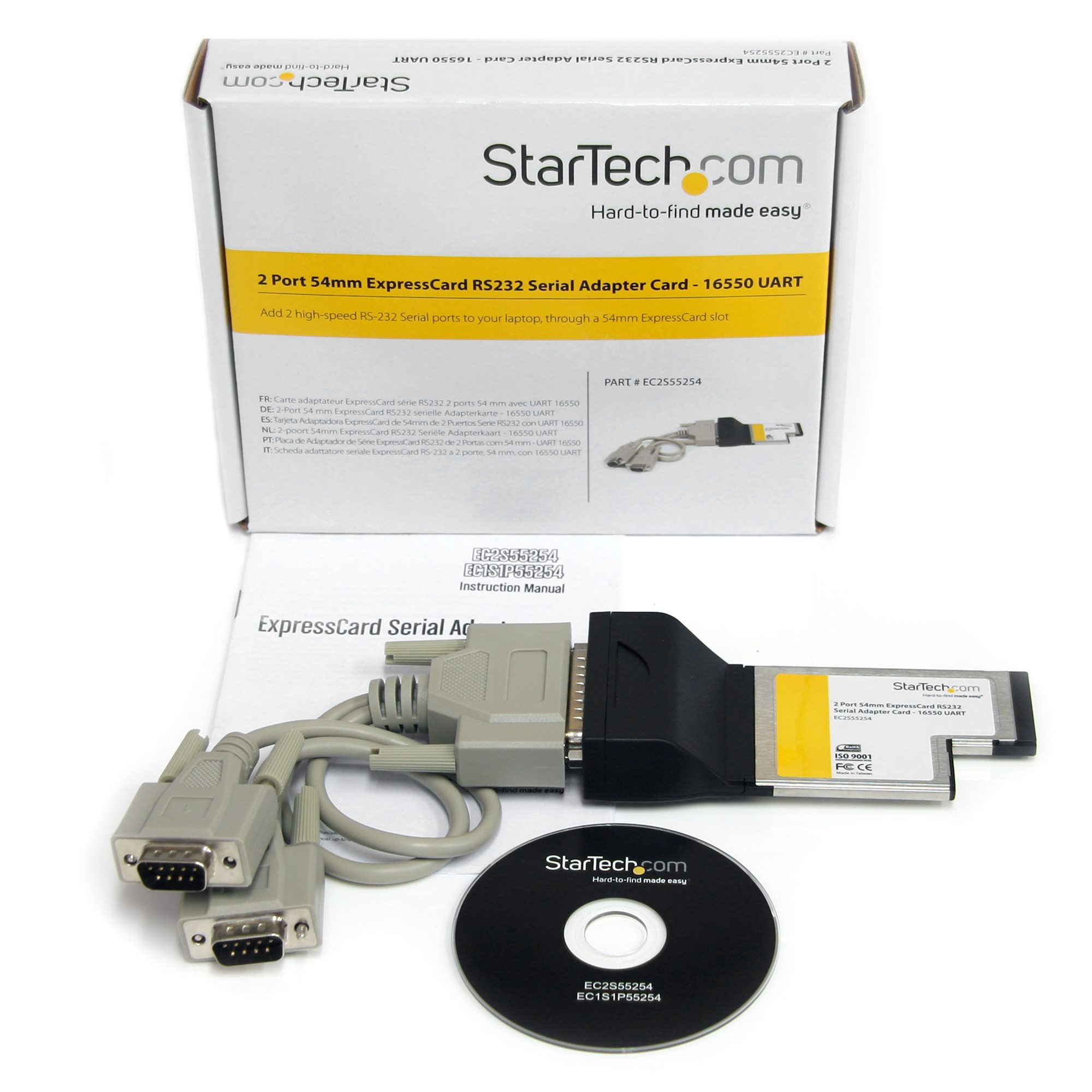 2 Port 54mm ExpressCard Serial Card - Serial Cards & Adapters | Germany