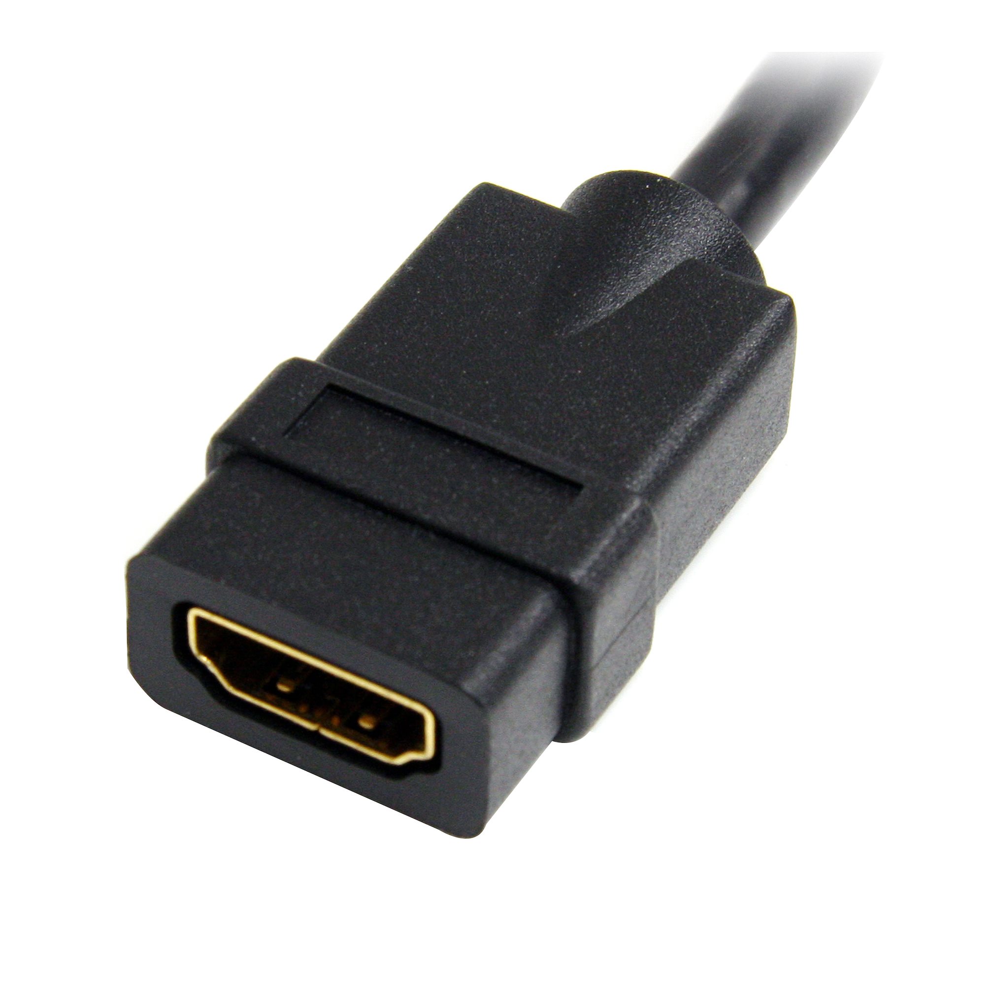 6' High Speed HDMI Port Saver Cable M/F - HDMI®-kabels en HDMI-adapters ...