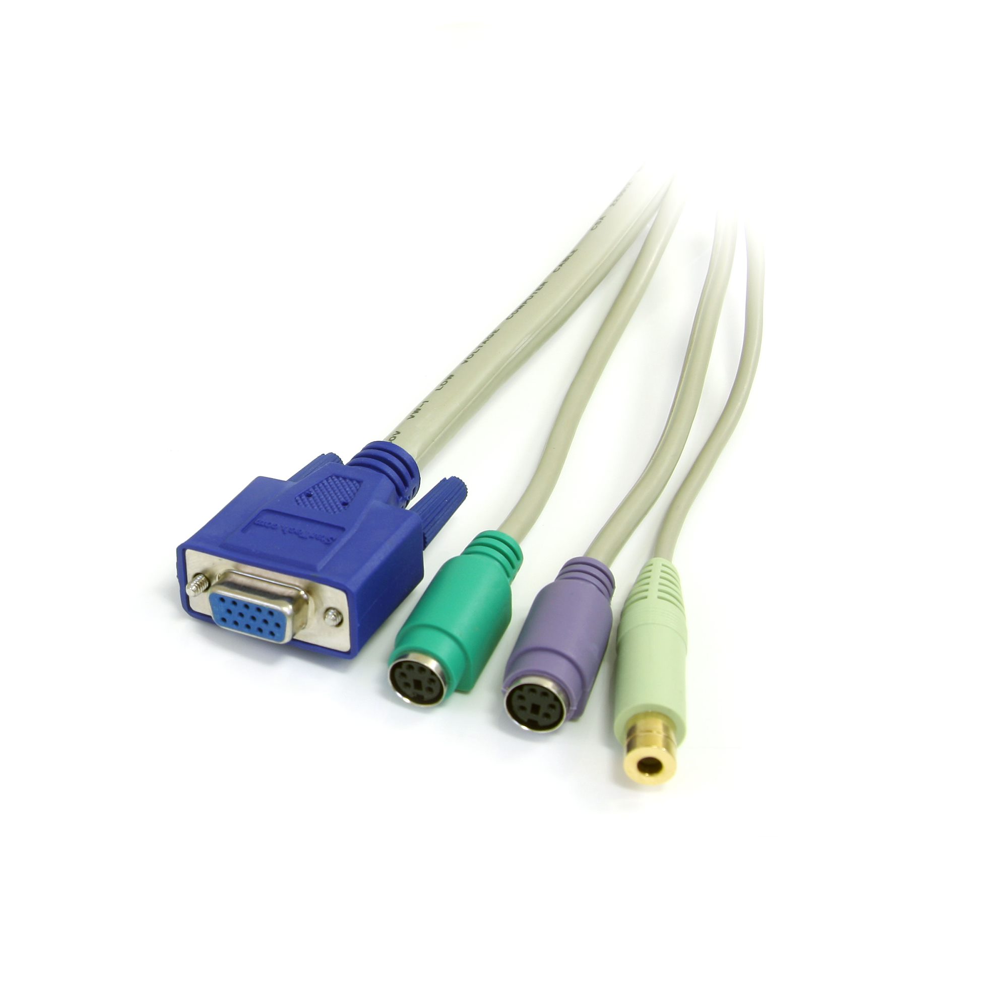 15 ft 4-in-1 PS/2 KVM Extension Cable - PS/2 Cables | Canada