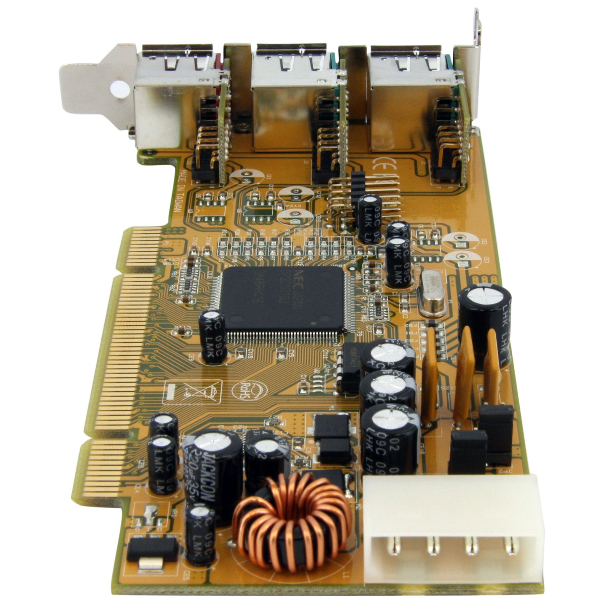 2x 12V 1x 24V PCI Powered USB Card - Powered USB Cards & Adapters
