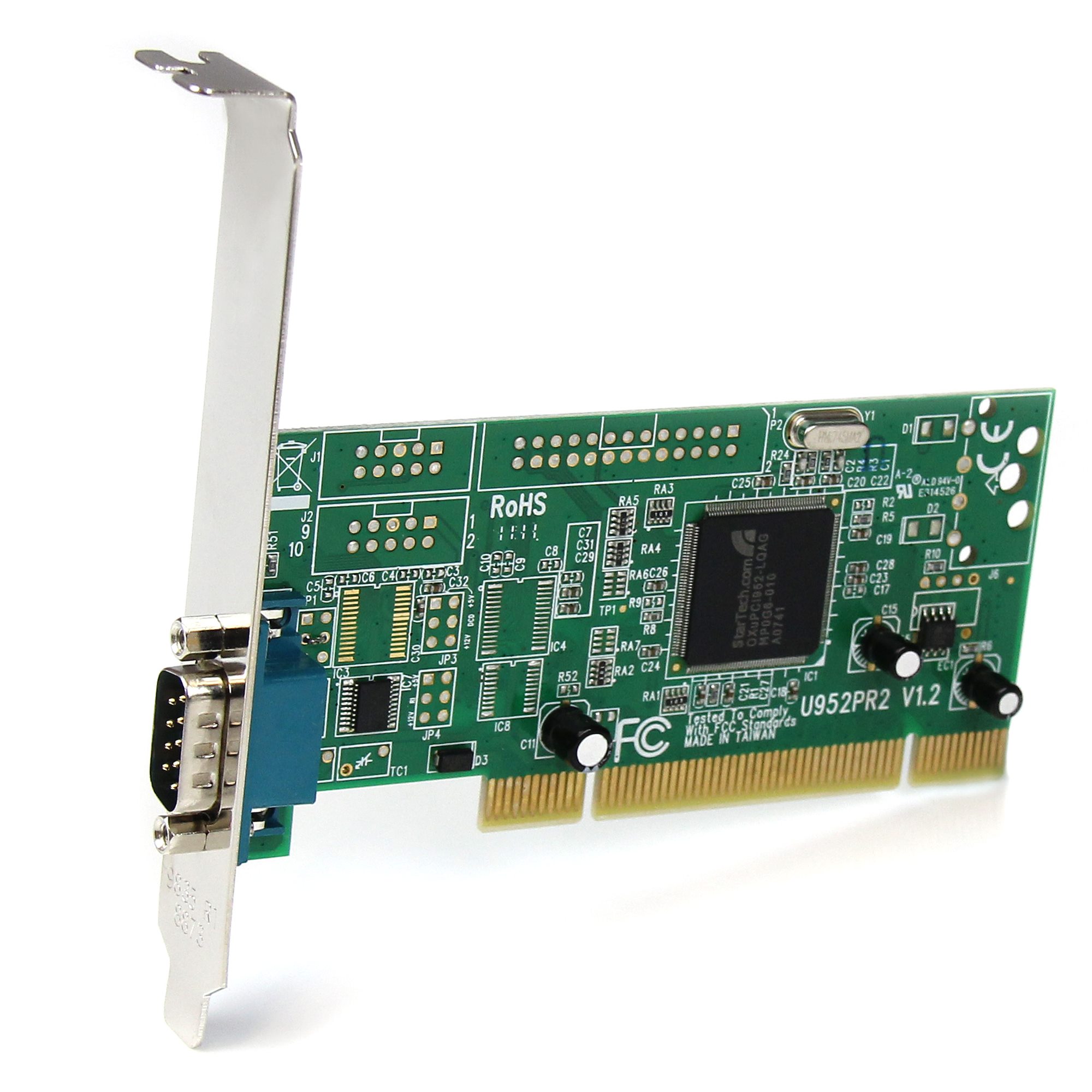 1x PCI Serial Adapter Card Dual Voltage - Serial Cards & Adapters ...