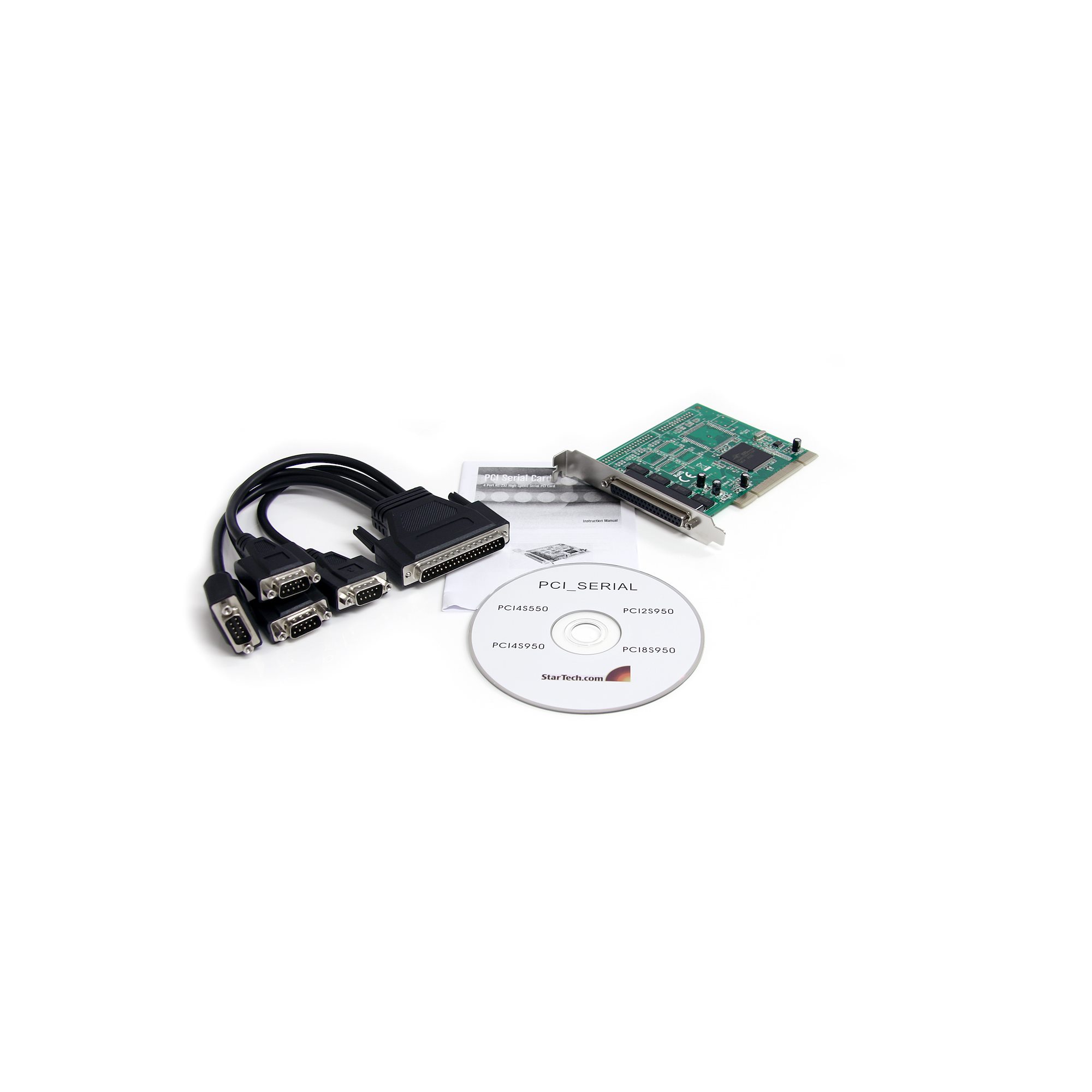 4 Port PCI Serial Adapter Card - Serial Cards & Adapters | Germany