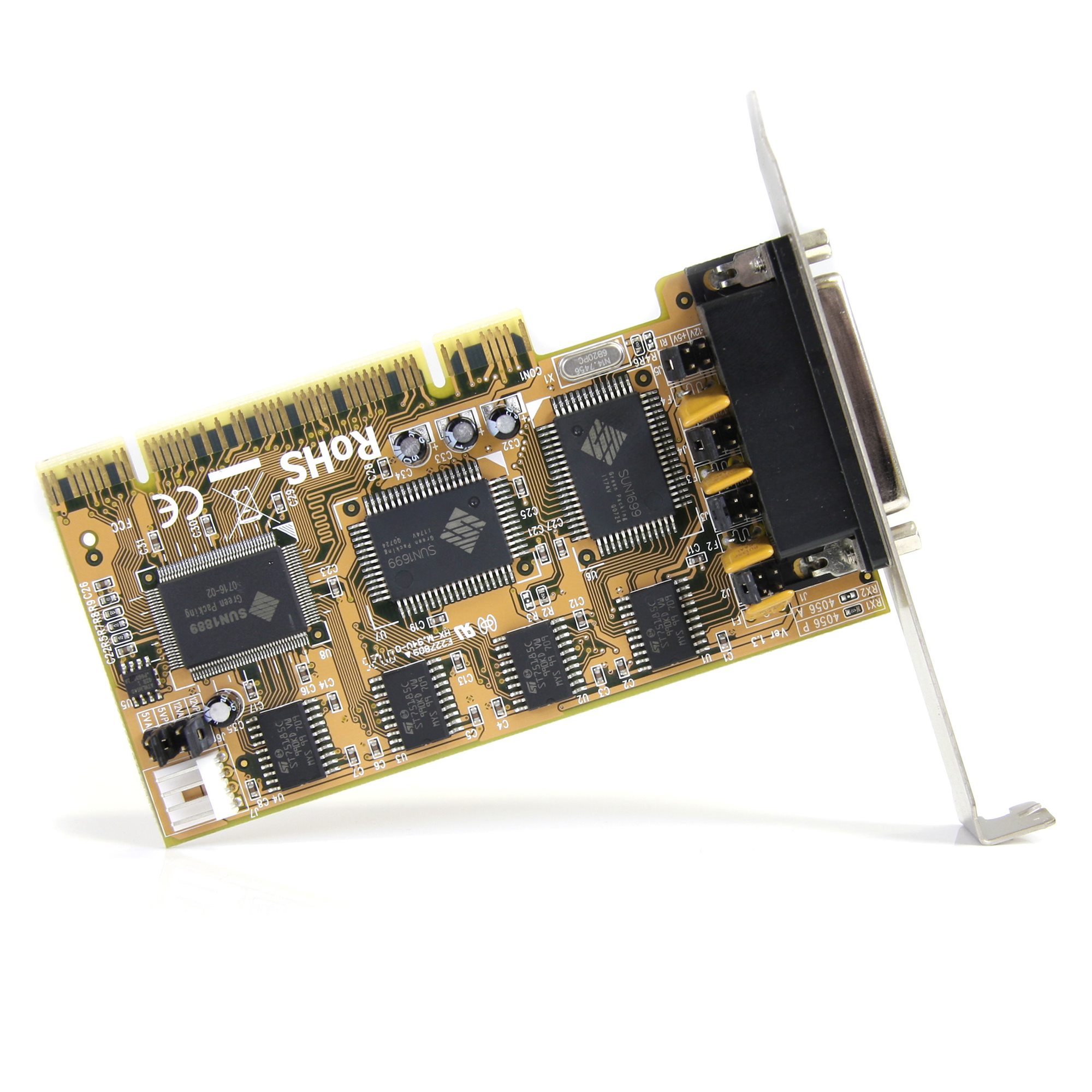 4 Port PCI Powered Serial Adapter Card - Serial Cards & Adapters | Sweden