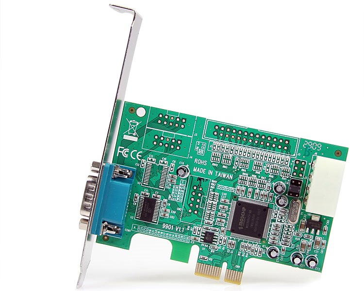 1 Port PCIe RS232 Serial Adapter Card - Serial Cards & Adapters