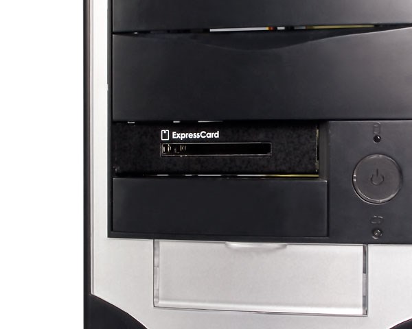 PCIe to ExpressCard Adapter - Front Bay - Slot Conversion & Slot Extension