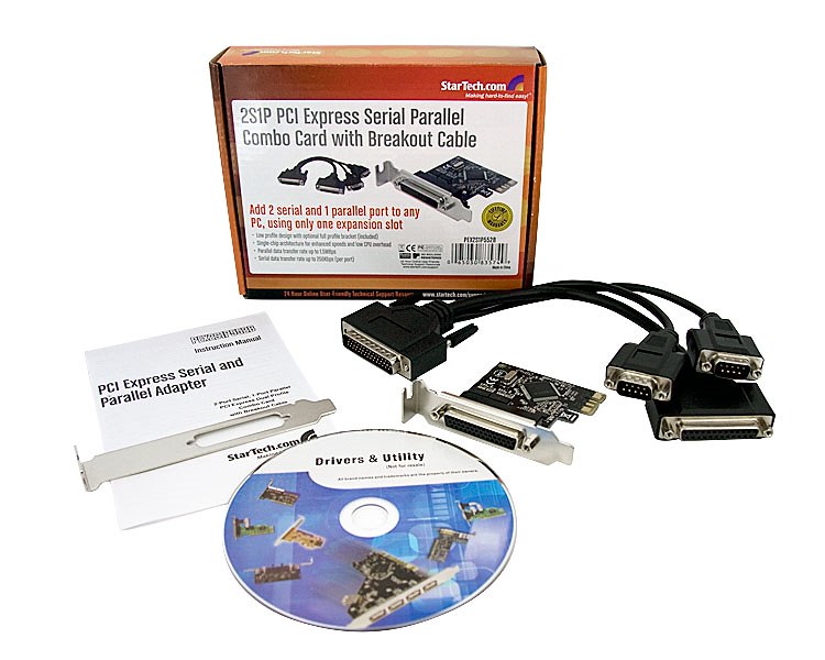 PCIe Serial Parallel Combo Card - Tarjetas y Adaptadores Serie | Europa