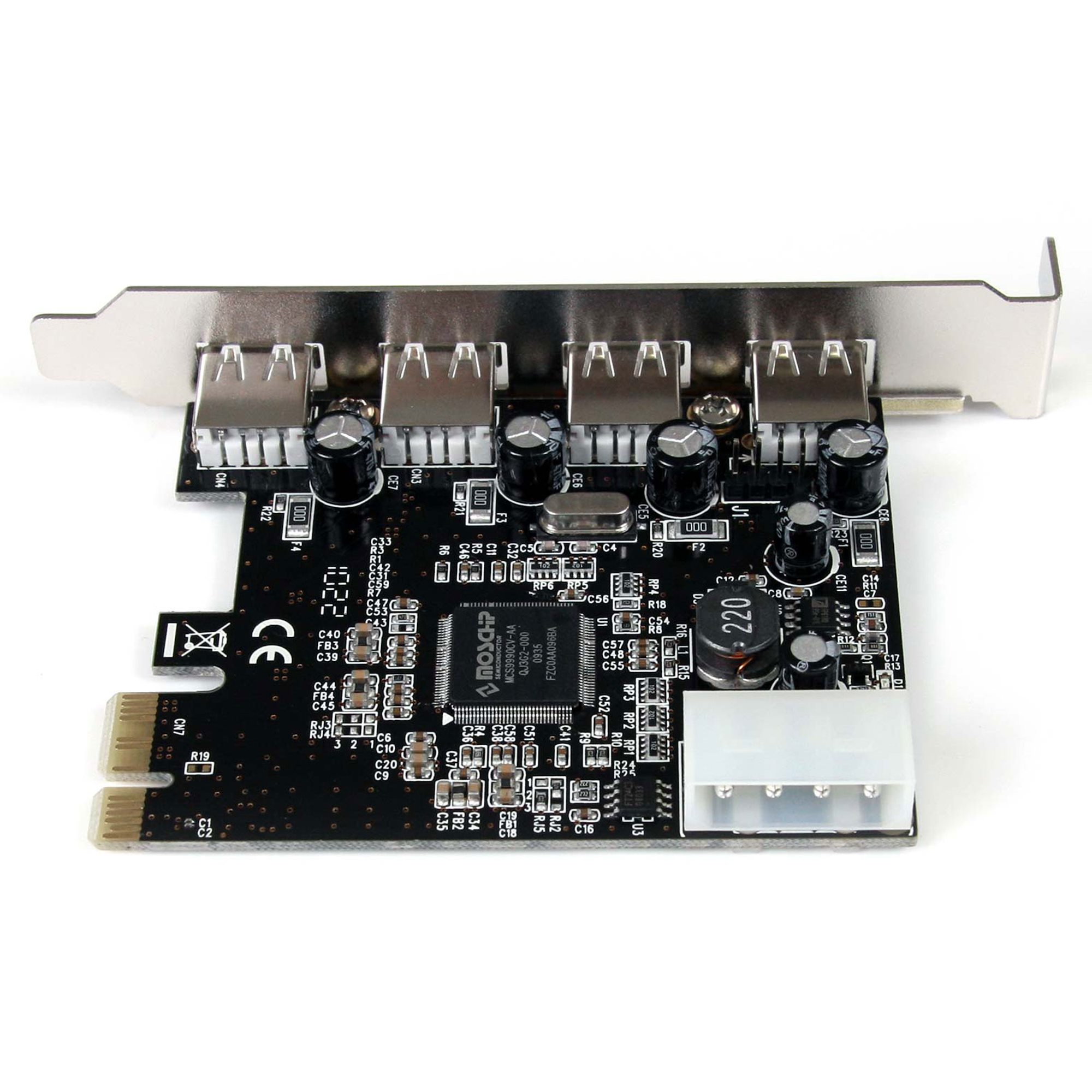 4 Independent Port PCIe USB Adapter Card - USB 2.0 Cards | Austria