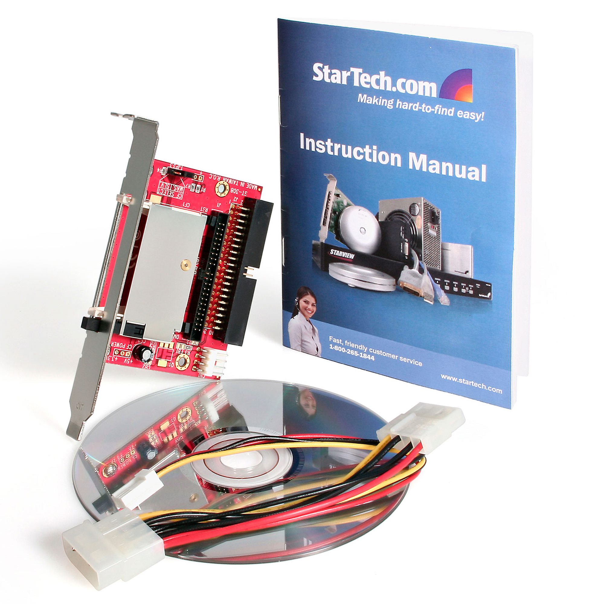 IDE to CF Adapter Card w/ a PCI Bracket - Schijfadapters ...