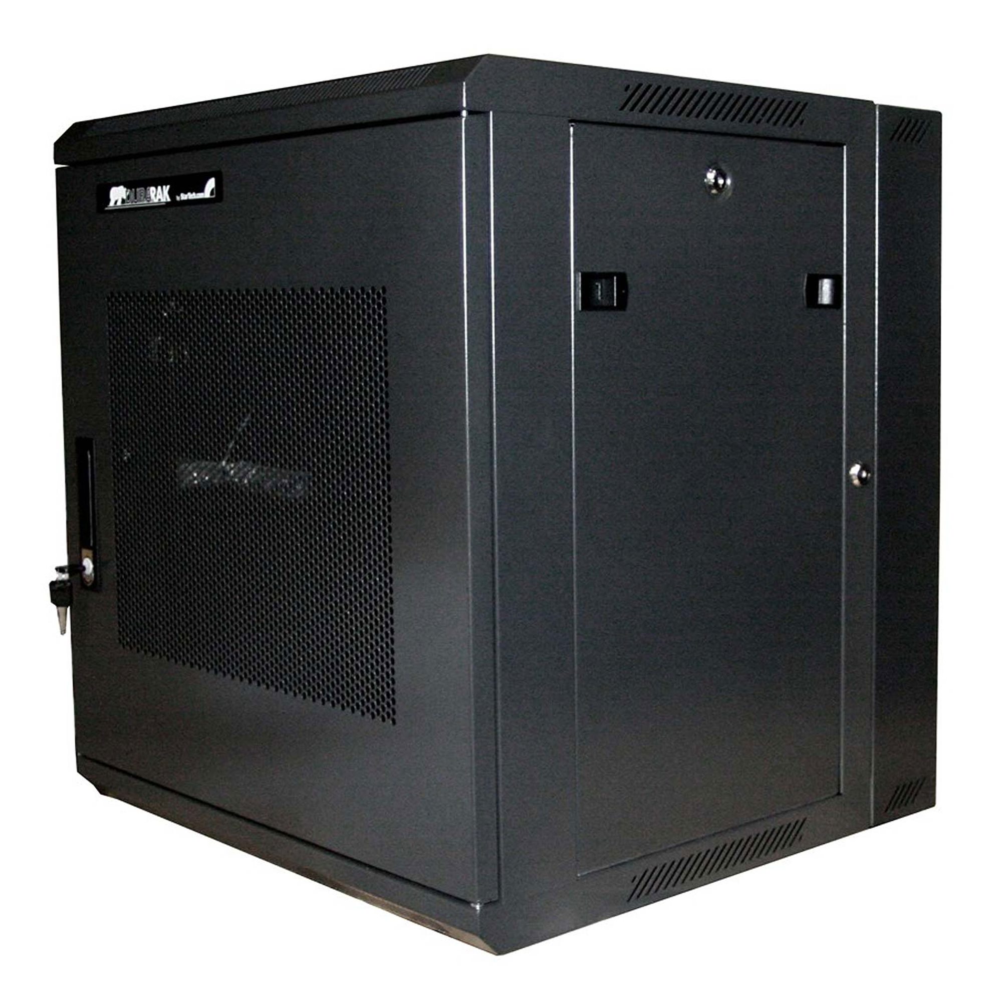12U Hinged Wallmount Server Rack Cabinet - Server-Racks