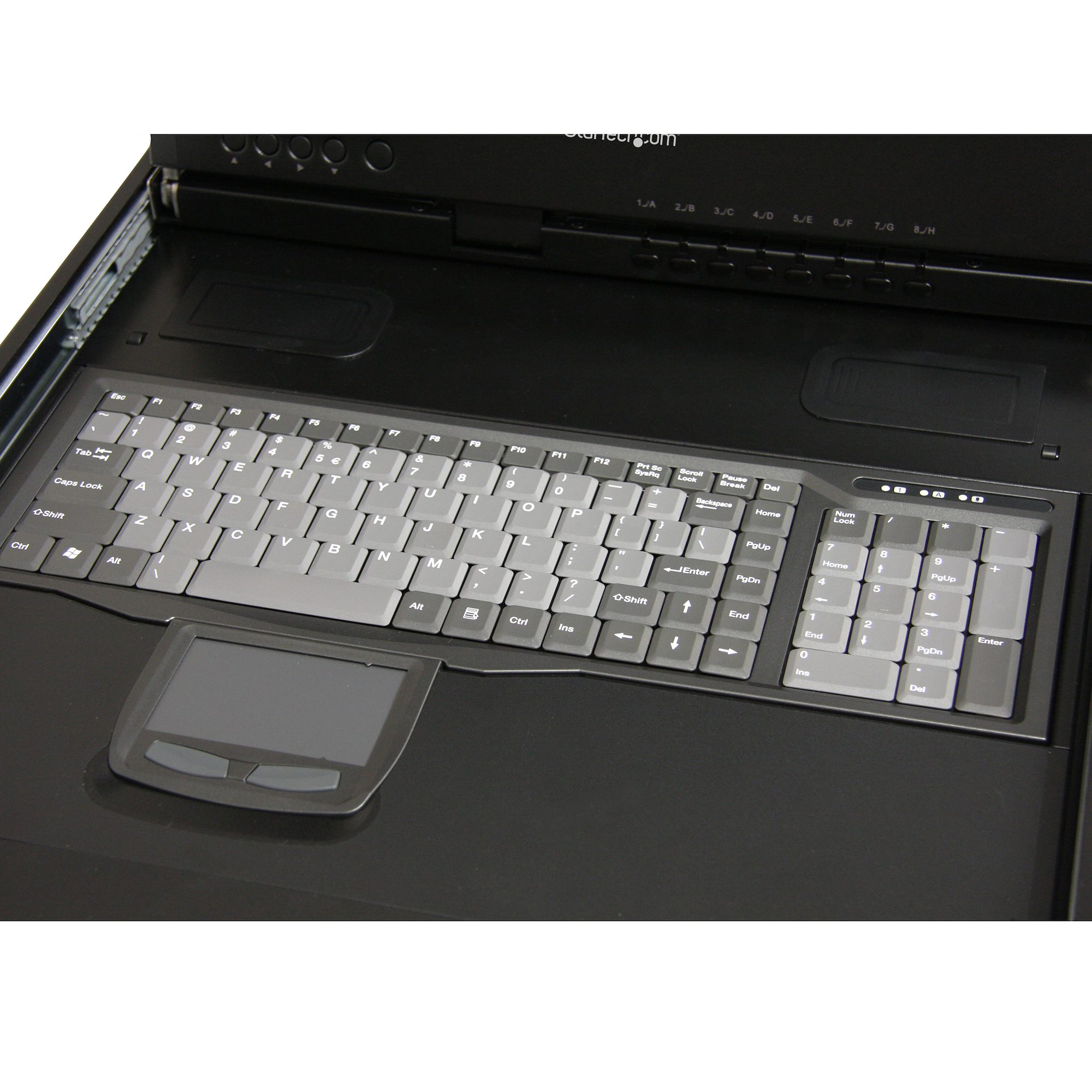 1U Rackmount LCD Console - 17in - 1080p - KVM Consoles - Rackmount ...