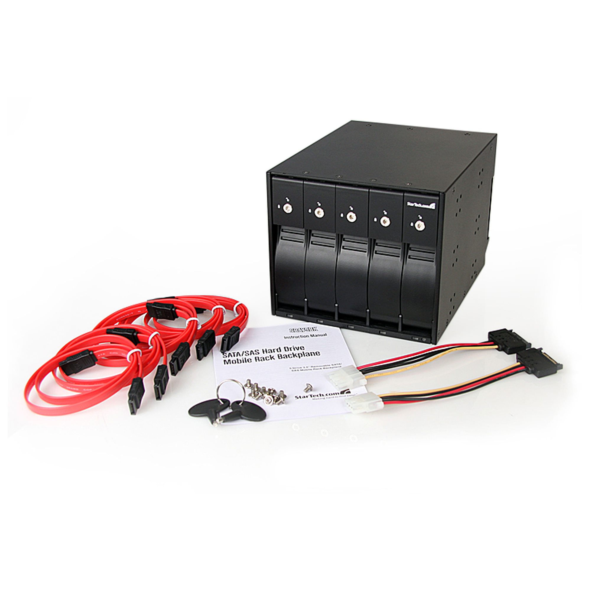 5 Drive SAS SATA Mobile Rack Backplane - Hard Drive Racks - HDD Mobile ...