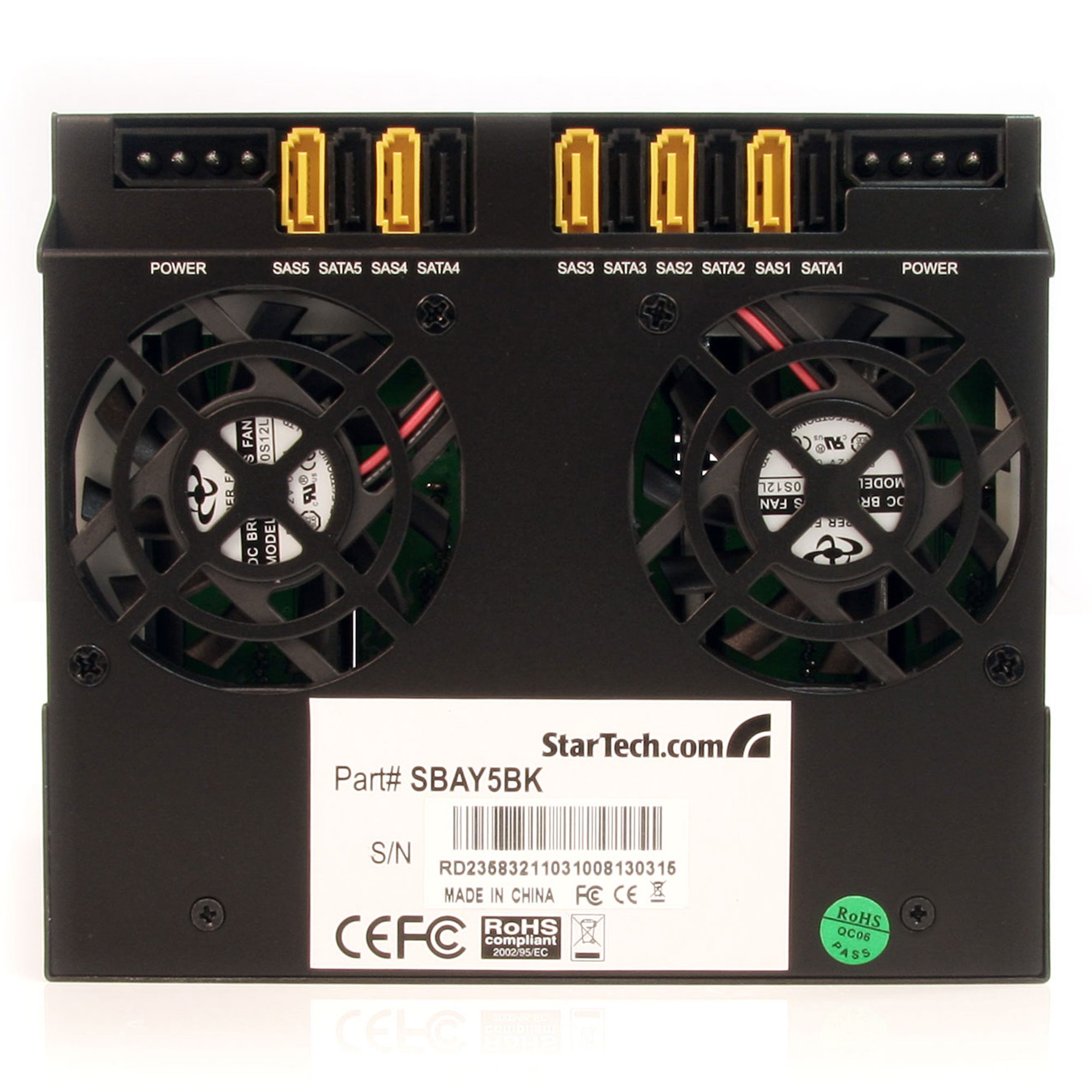 5 Drive SAS SATA Mobile Rack Backplane - Hard Drive Racks - HDD Mobile ...