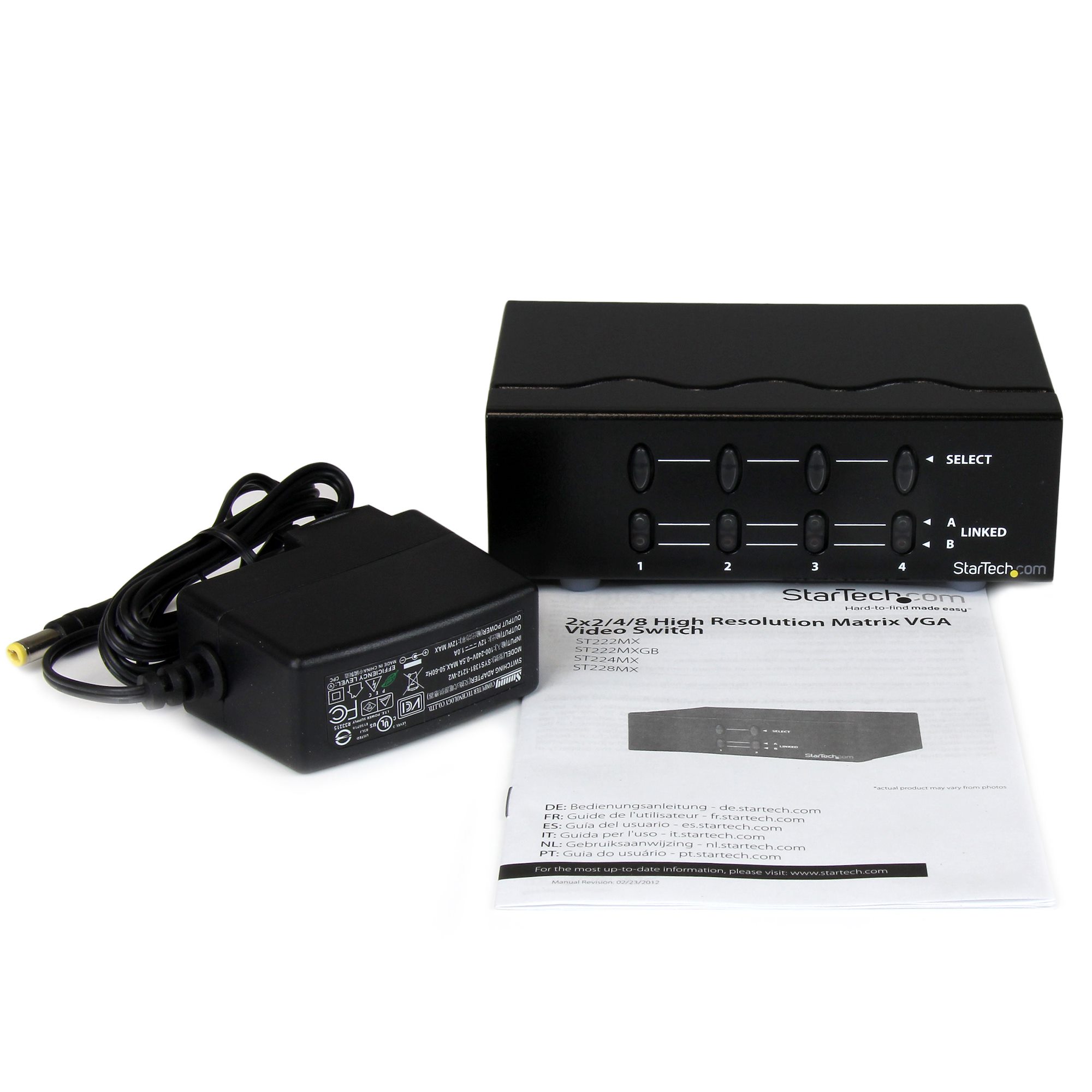 2x4 High Res Matrix VGA Video Switch - Video Switchers