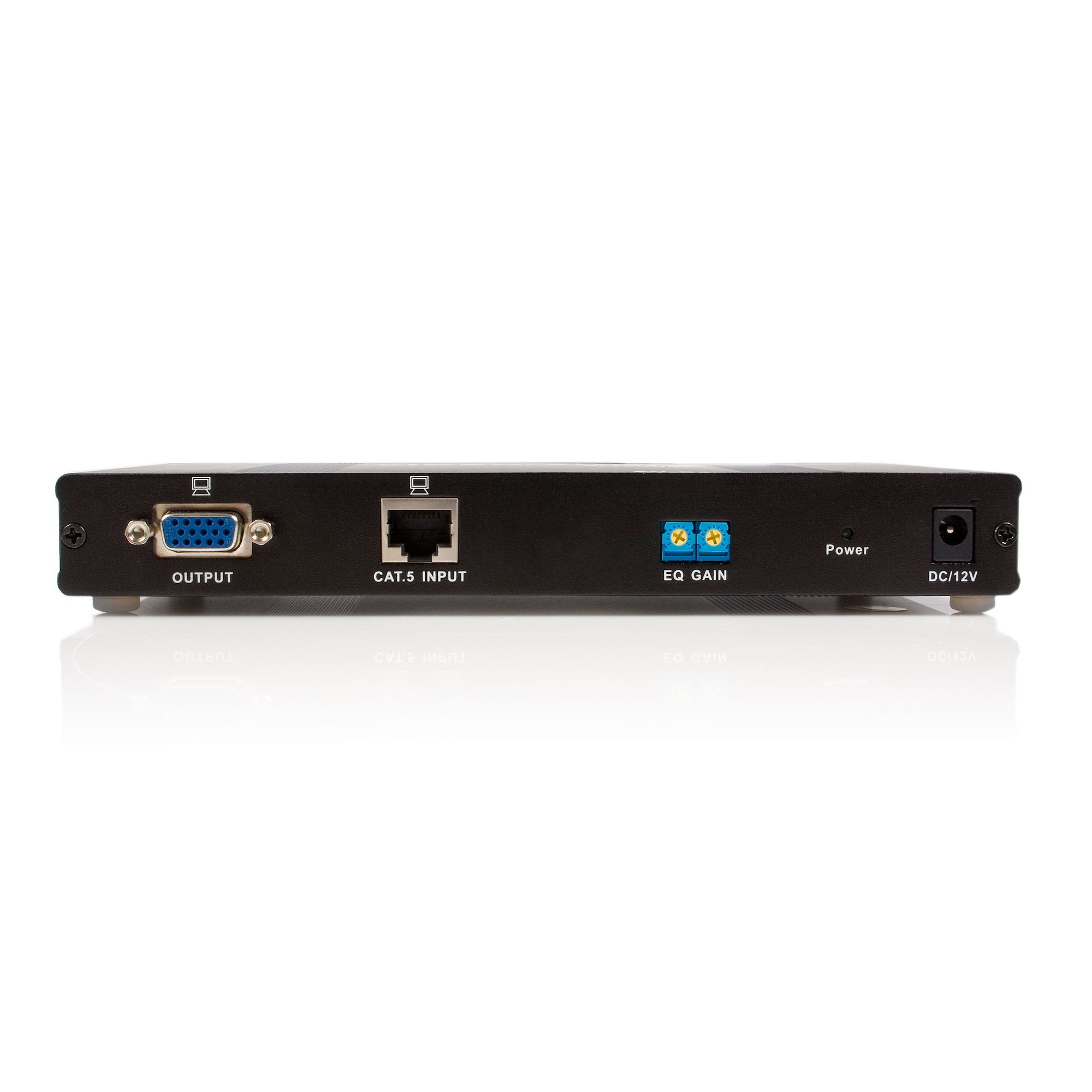 4 Port VGA Audio via Cat5 Video Extender - VGA Extenders
