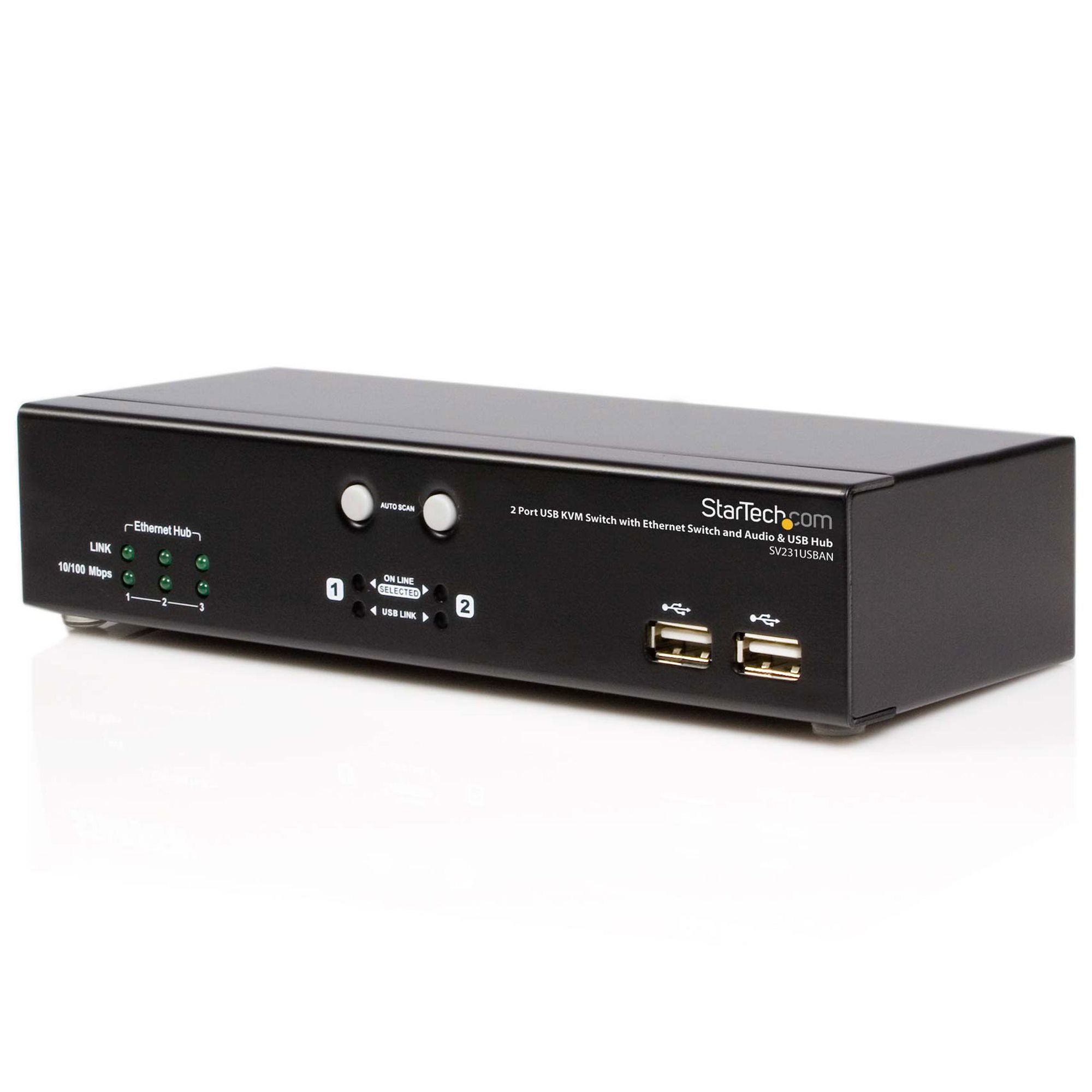 2 Port USB KVM Switch W Network Switch KVM Switches 2 Port USB KVM Switch W Network Switch KVM Switches