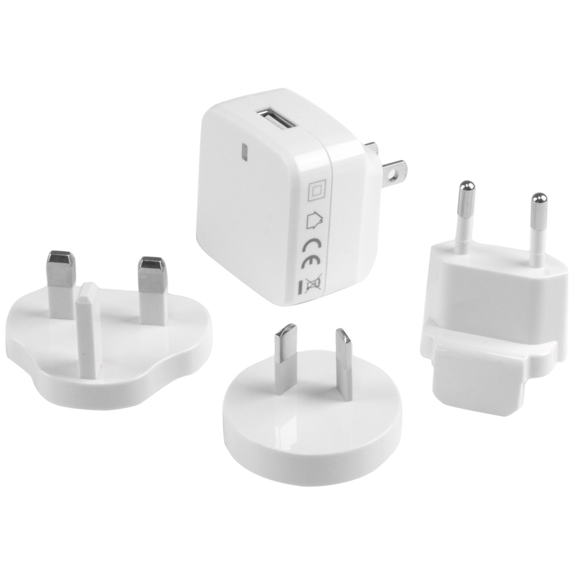 Cargador de Pared USB Viajes Blanco - Adaptadores USB (USB 2.0) | México
