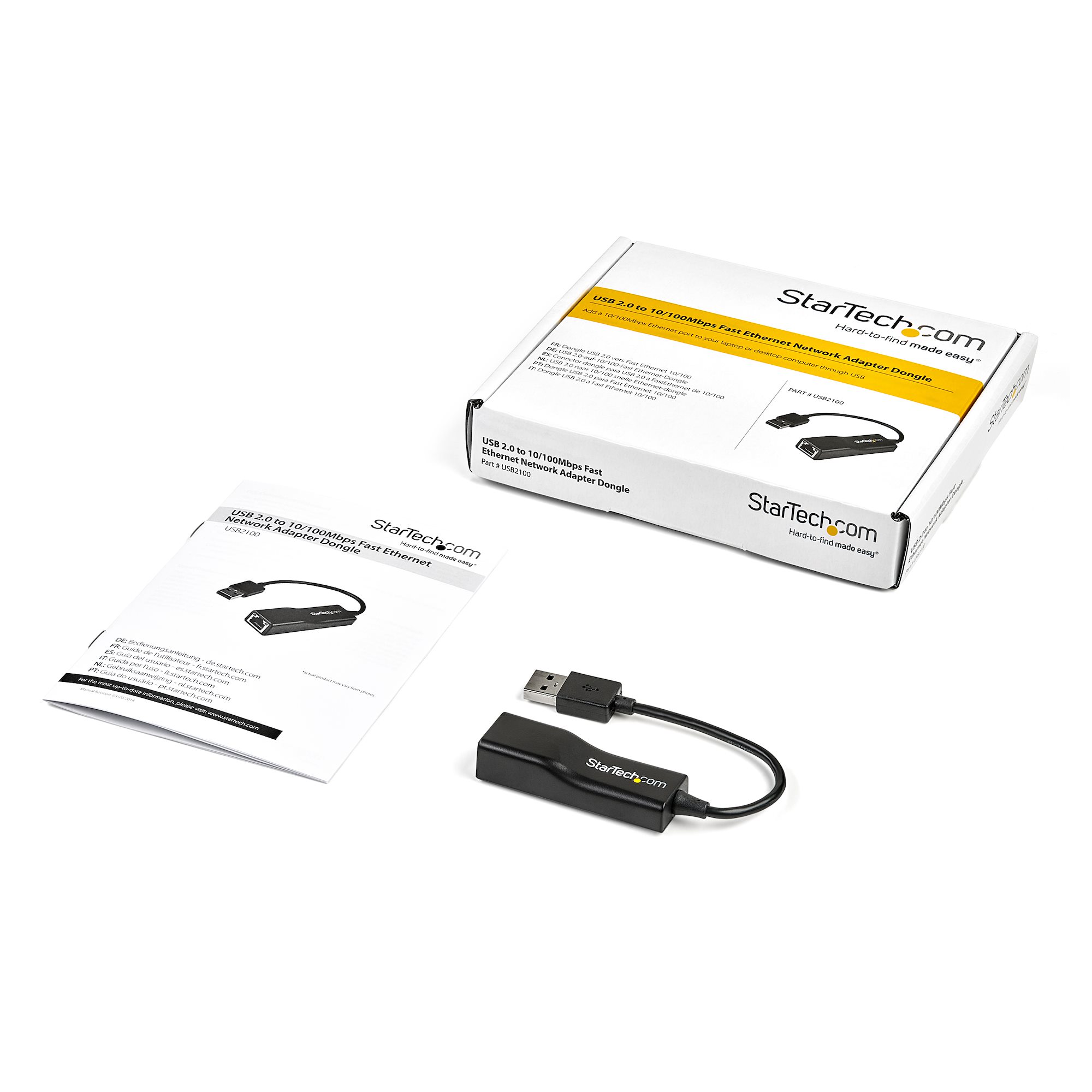 Adaptador Externo USB 2.0 Red Ethernet - Adaptadores de red USB y USB-C ...