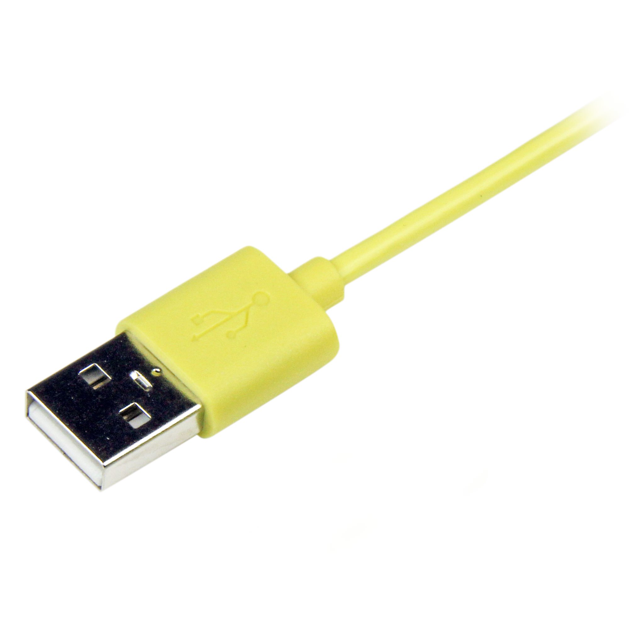 1m Yellow 8-pin Lightning to USB Cable - Lightning Cables | Ireland