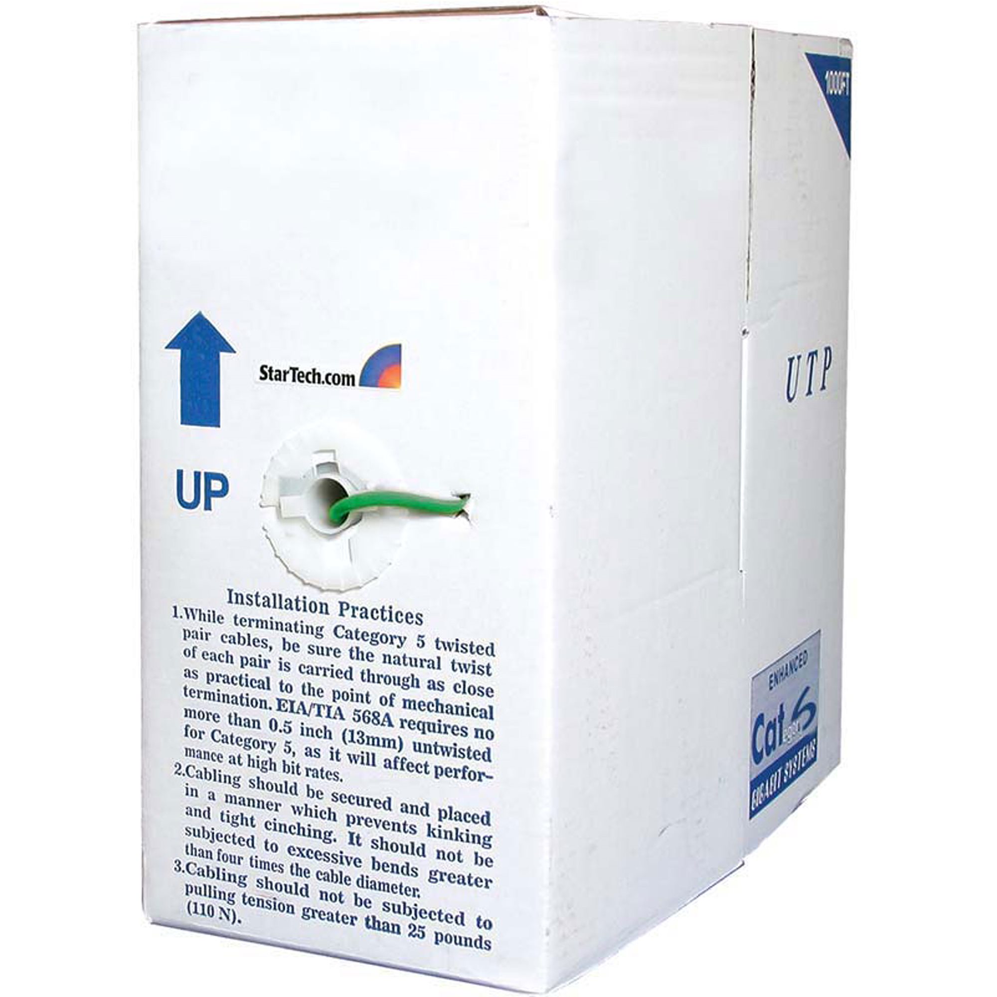 Green Cat6 Patch Cable By the ft - Bulk Network Cables