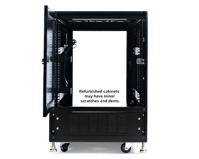 Refurb 15U 19in Server Cabinet with Fans - Server-Racks