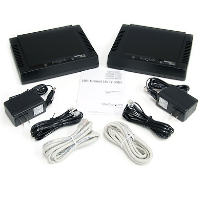 4 Port VDSL2 Ethernet Extender Kit UTP - Ethernet Extenders