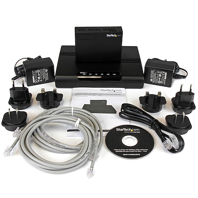 1 to 4 VDSL2 Ethernet Extender Kit - 1km - Ethernet Extenders | France (en)