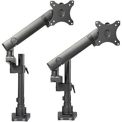 Desk Mount Monitor Arm w/ USB - 8kg LCD - Monitor Mounts | France (en)