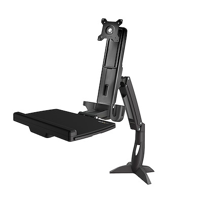 Sit Stand Monitor Arm 34in - Desk Mount - Sit-Stand Workstations ...