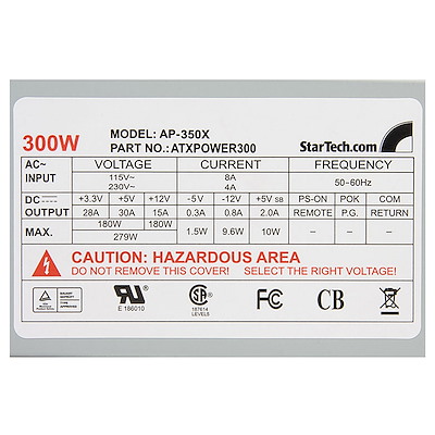 Bulk Pack 300W ATX Computer Power Supply - ATX Power Supplies