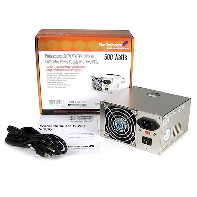 Pro 500W ATX EPS12V 2.92 PC Power Supply - ATX Power Supplies