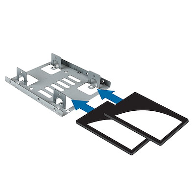 Dual 2.5” SATA HDD to 3.5” Mount Bracket - Drive Mounting Brackets ...
