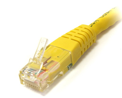 1m Yellow Cat6 Crossover Patch Cable (C6CROSS1MYL) - Cat 6-kablar | Sverige