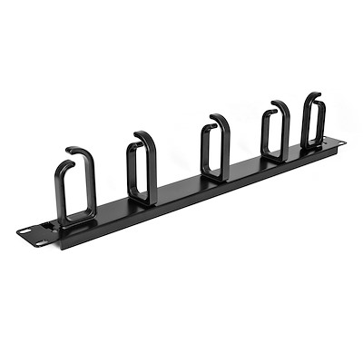 1U 19' Rackmount Cable Management Panel - Rack Cable Management ...