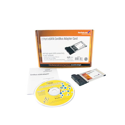 2 Port CardBus eSATA Adapter Card - SATA Controller Cards | Finland