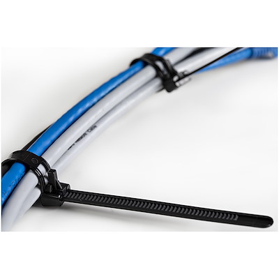 6' Reusable Cable Ties, Nylon, 100 Pack - Cable Tying Solutions | Germany