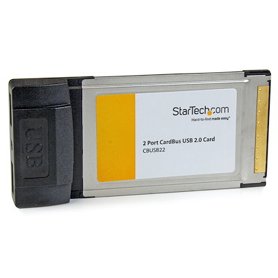 2 Port CardBus USB 2.0 PC Card Adapter - USB 2.0 Cards | Ireland