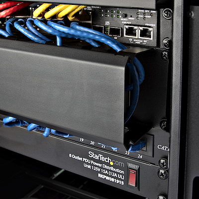 Home Server Rack Cable Management